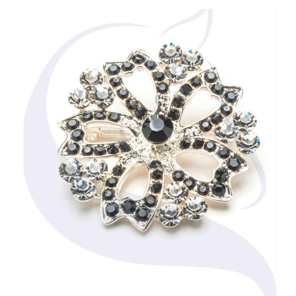 SD Classic Swarovski Stock Pin - Bairnsdale Horse Centre