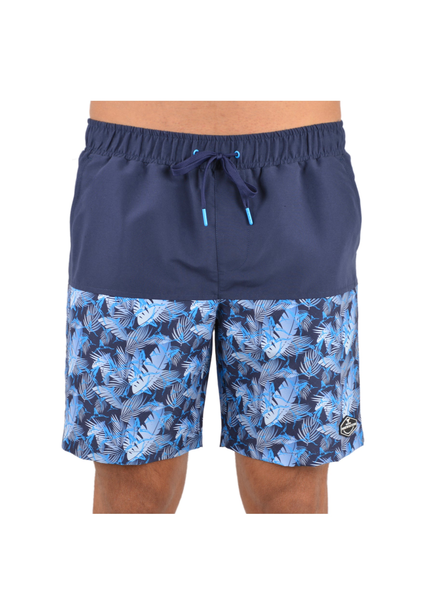 Pure Western Mens Robertson Board Short - Navy - Bairnsdale Horse Centre